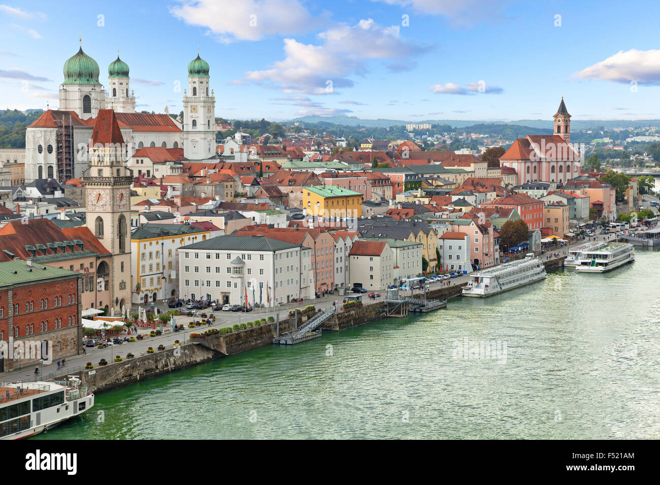Passau germany skyline hi-res stock photography and images - Alamy
