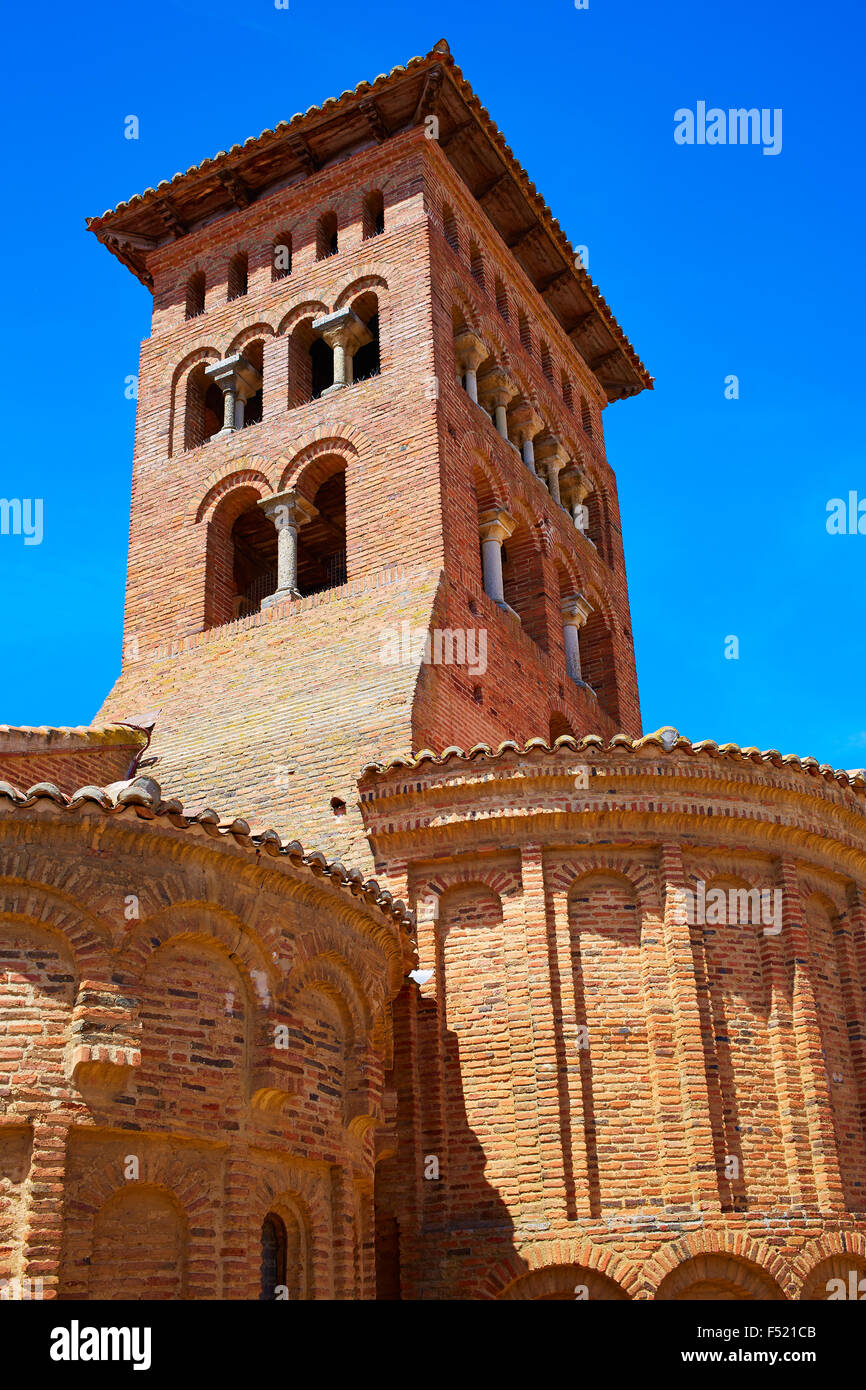 Sahagun at Saint James Way in San Benito monastery ruins Leon Spain ...