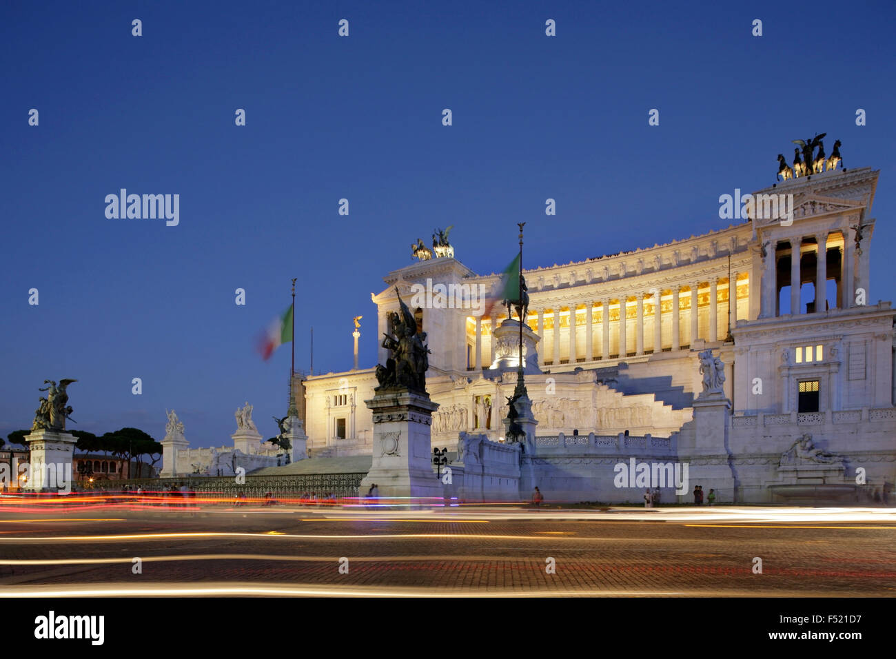 The Victor Emmanuel Monument (Il Vittoriano), also known as the ...