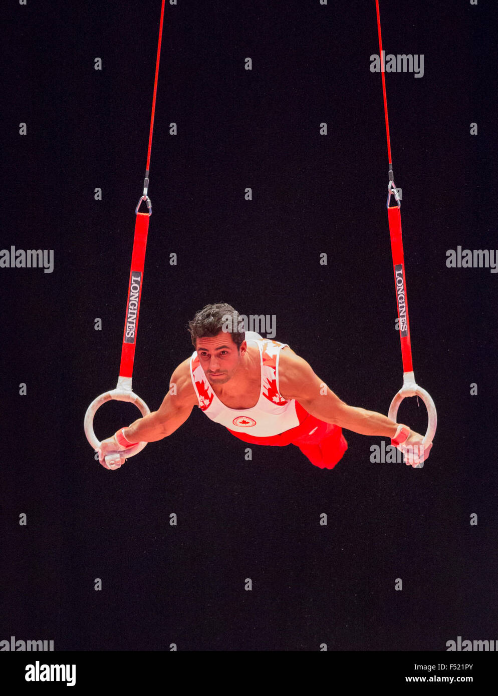 Glasgow, Scotland. 26th Oct, 2015. FIG Artistic Gymnastics World Championships. Day Four. Jay ...