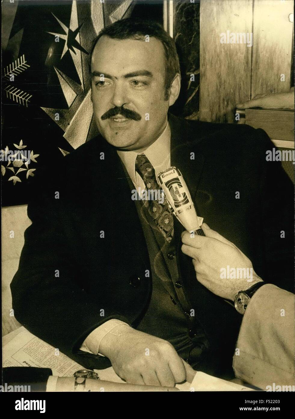 1972 - Hubert Massol the responsible man who took away the Coffin the ...