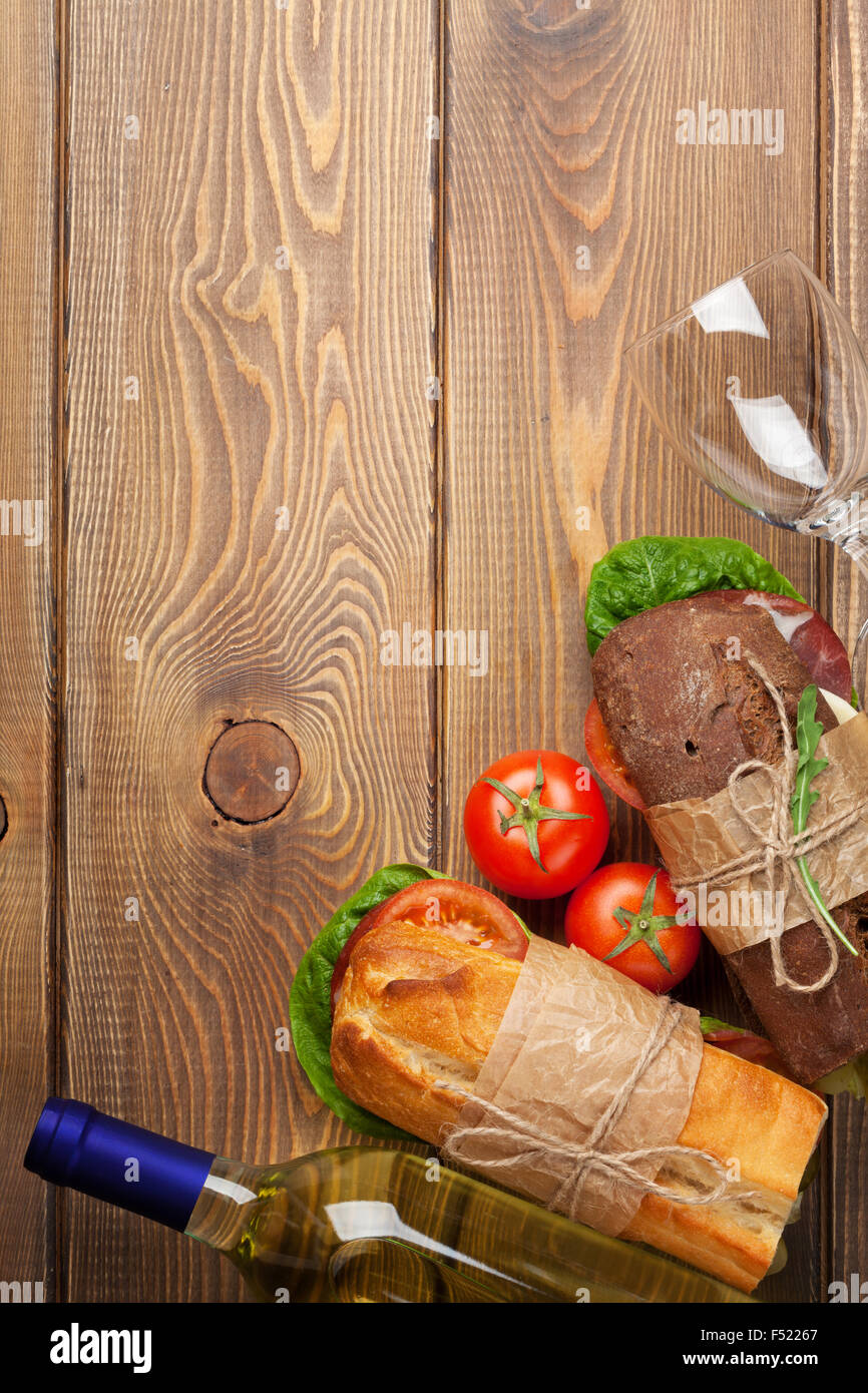 Vertical top view sandwiches hi-res stock photography and images - Alamy