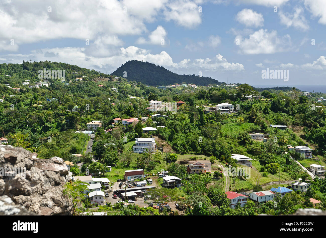 Grenada, island landscape Stock Photo - Alamy