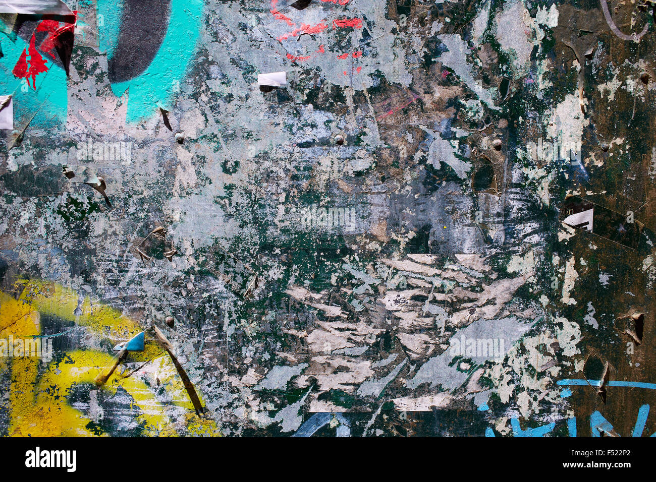 urban graffiti textures with old paper and mixed colors Stock Photo - Alamy