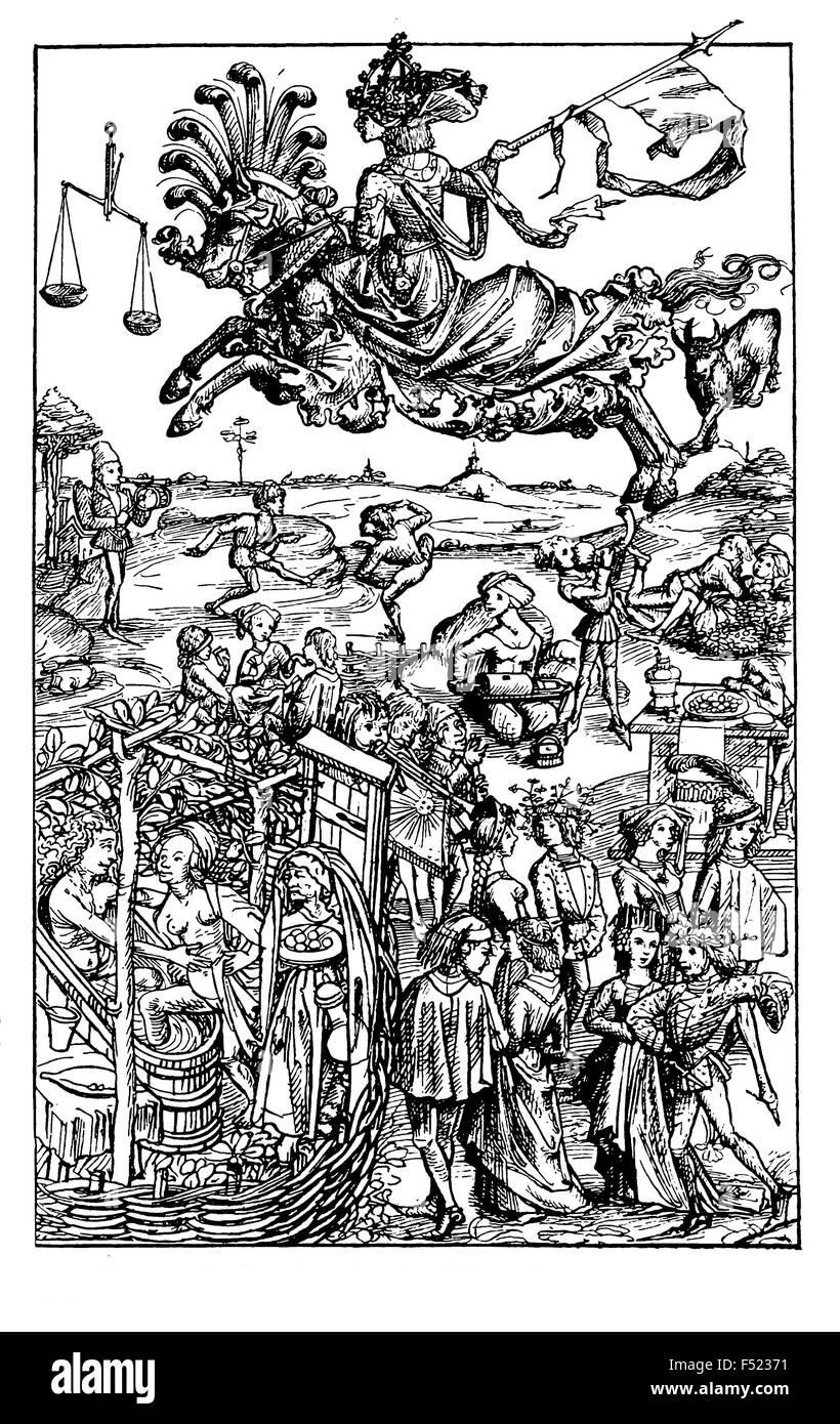 Allegory in medieval europe High Resolution Stock Photography and ...