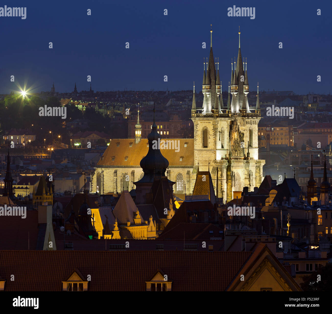 Church of Our lady before Týn, Prague, Czechia Stock Photo - Alamy