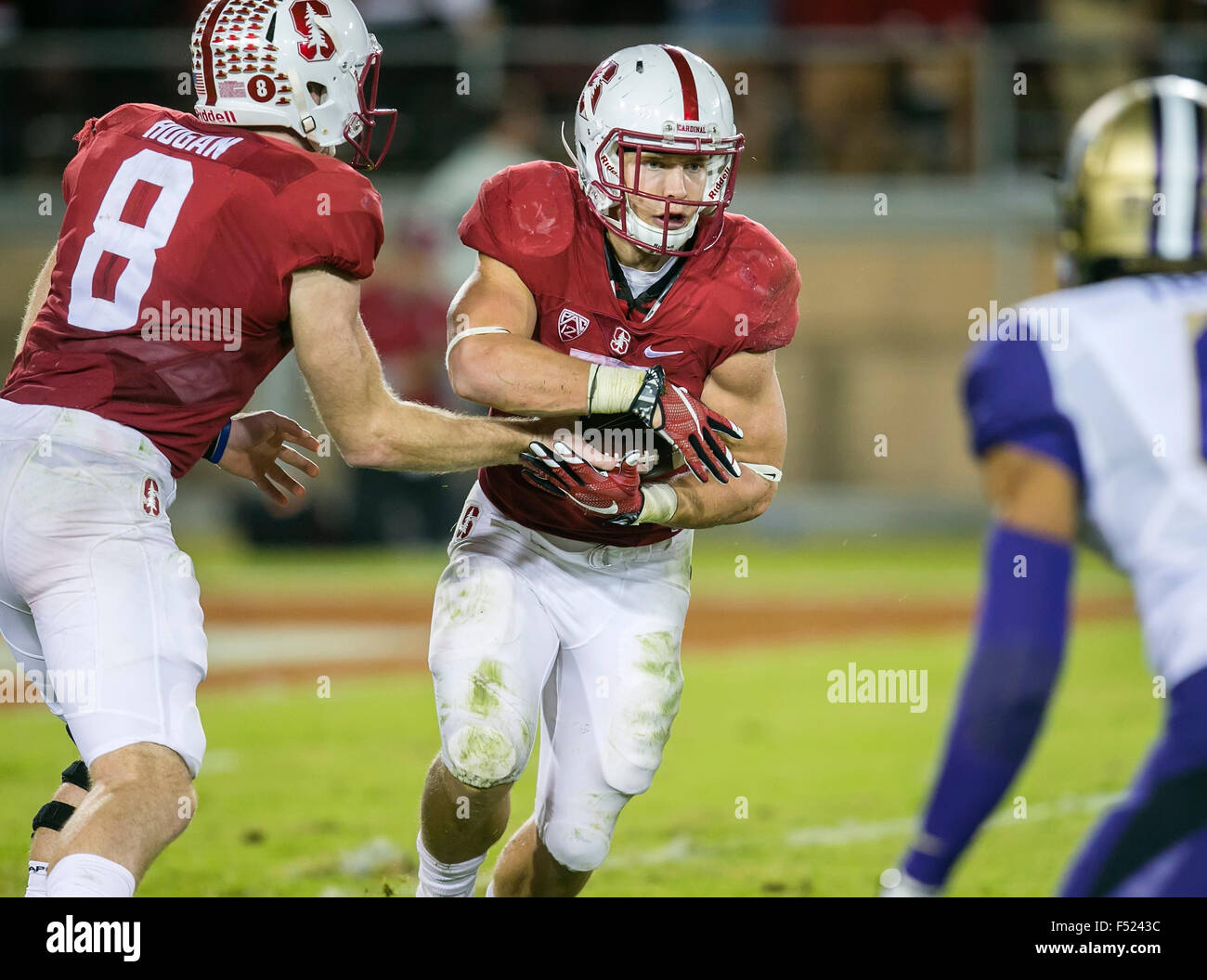 October 24, 2015: Stanford Cardinal running back Christian McCaffrey (5 ...