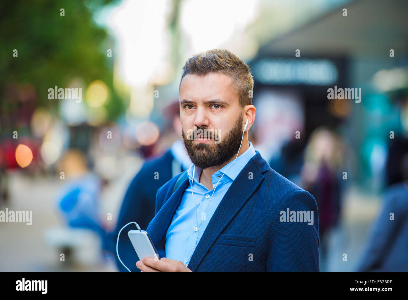 Man in London Stock Photo - Alamy