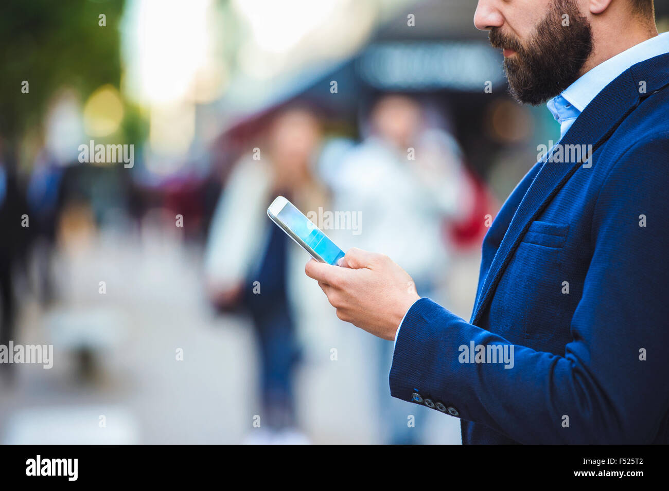 Man in London Stock Photo - Alamy