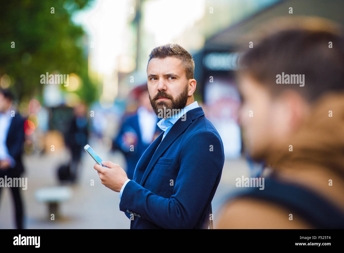 Man in London Stock Photo - Alamy