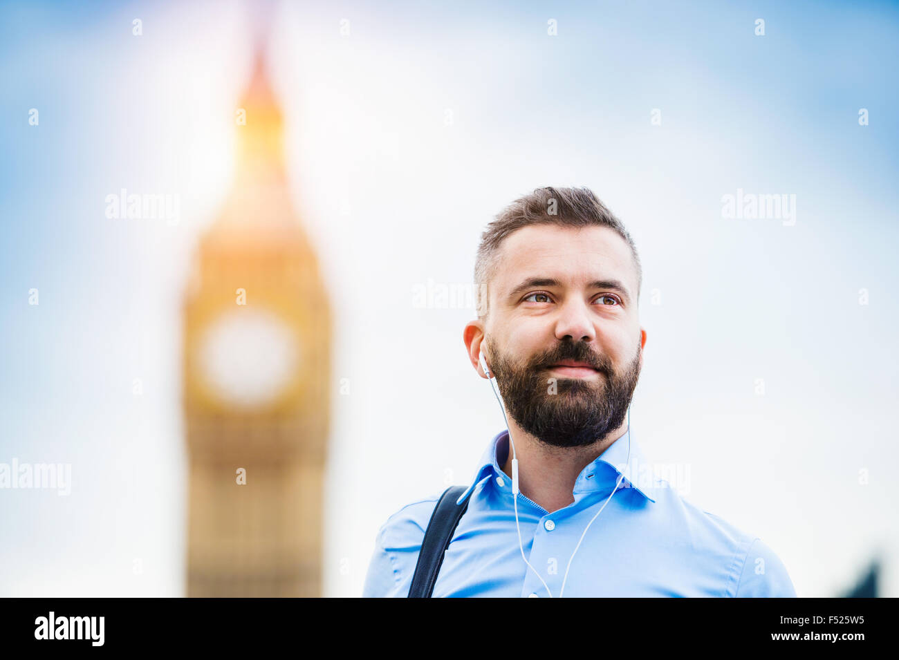Man in London Stock Photo - Alamy