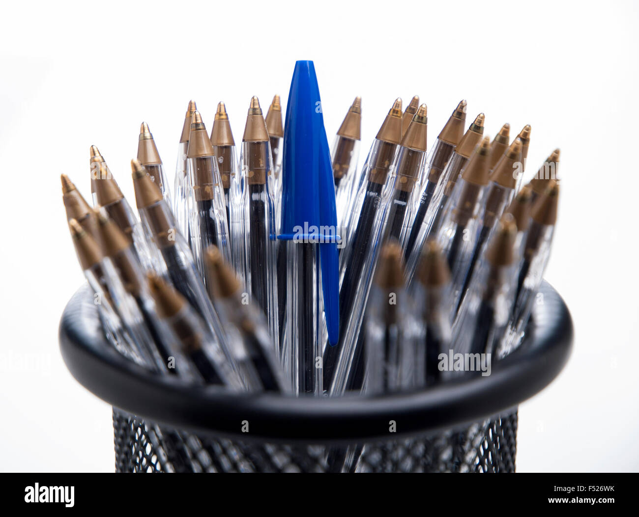 Bic crystal blue pens hi-res stock photography and images - Alamy