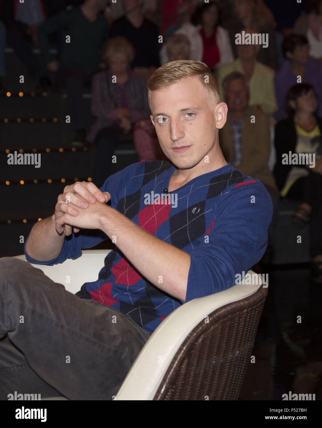 German ZDF TV talkshow Markus Lanz at Fernsehmacher-Studio Featuring ...