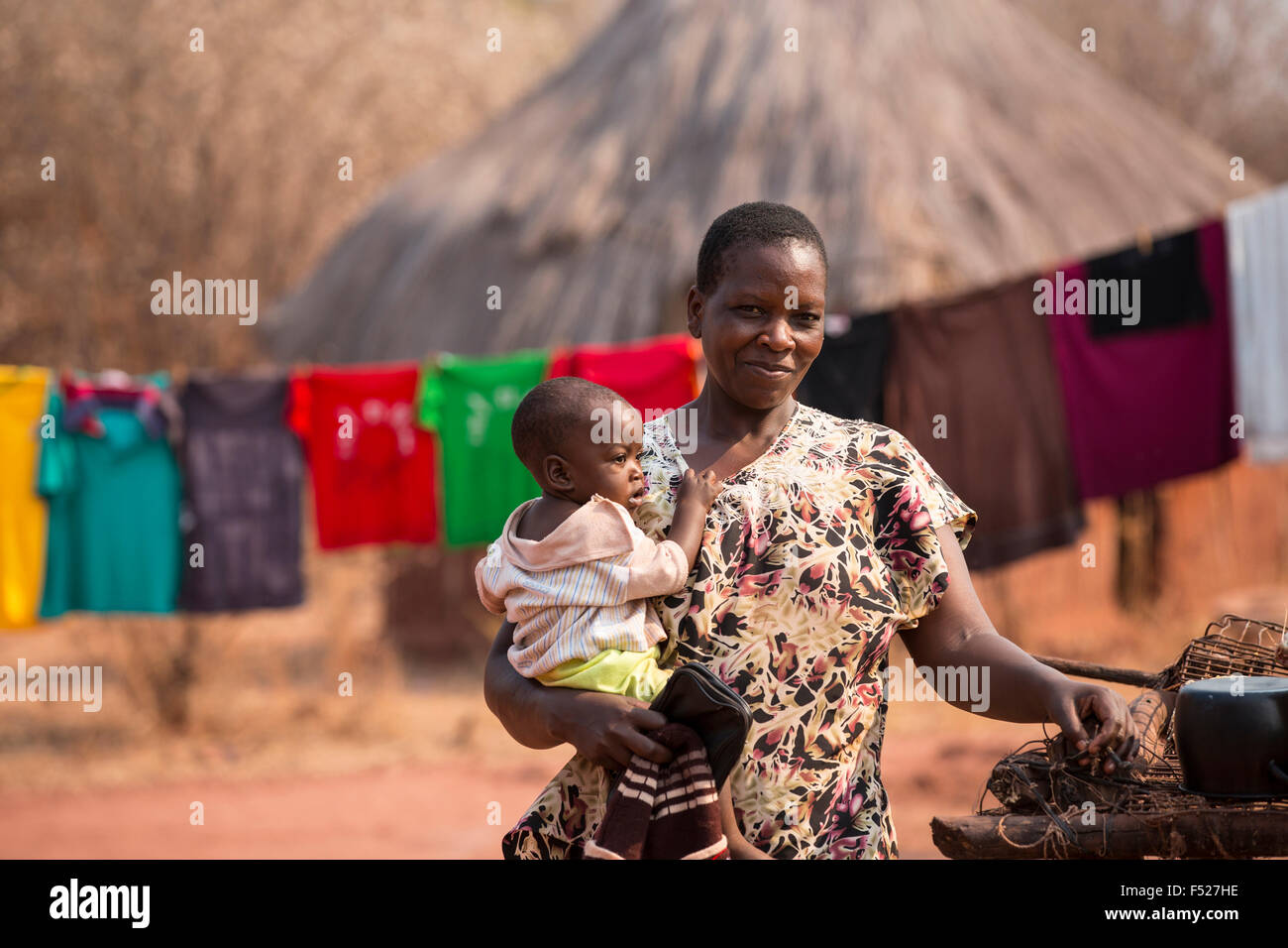 Zimbabwe village hi-res stock photography and images - Alamy