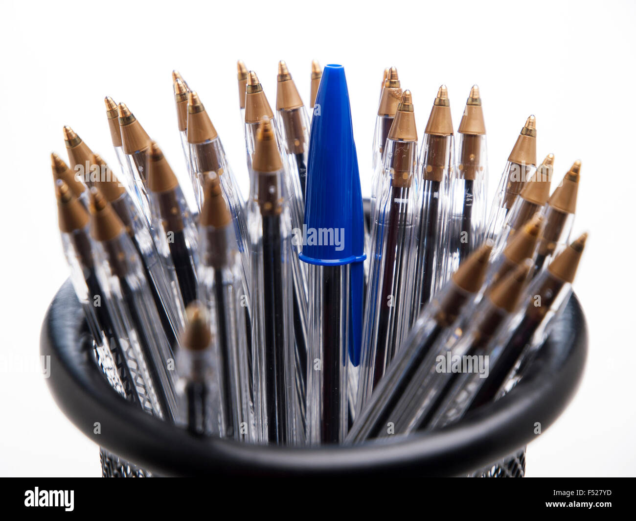 Bic crystal blue pens hi-res stock photography and images - Alamy