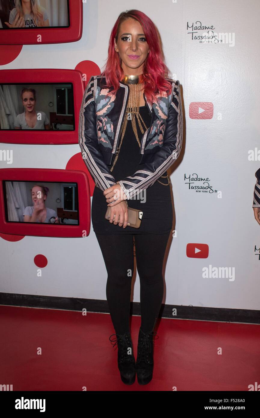 New York, NY, USA. 26th Oct, 2015. Jenna Mourey, aka Jenna Marbles at ...