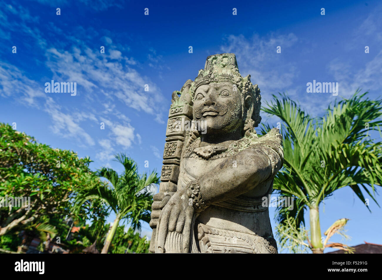 Asia, Indonesia, Bali, Klungkung Palace, stone figure Stock Photo - Alamy