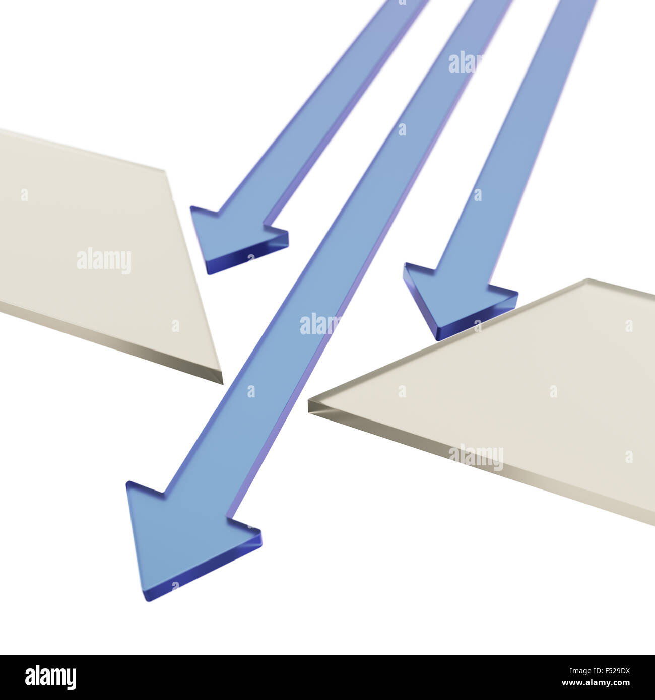 Selection of the best arrows concept on white background Stock Photo ...