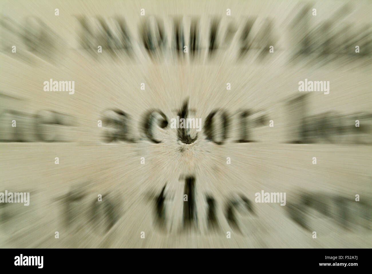 Graveyard letters "actor" blurred Stock Photo - Alamy