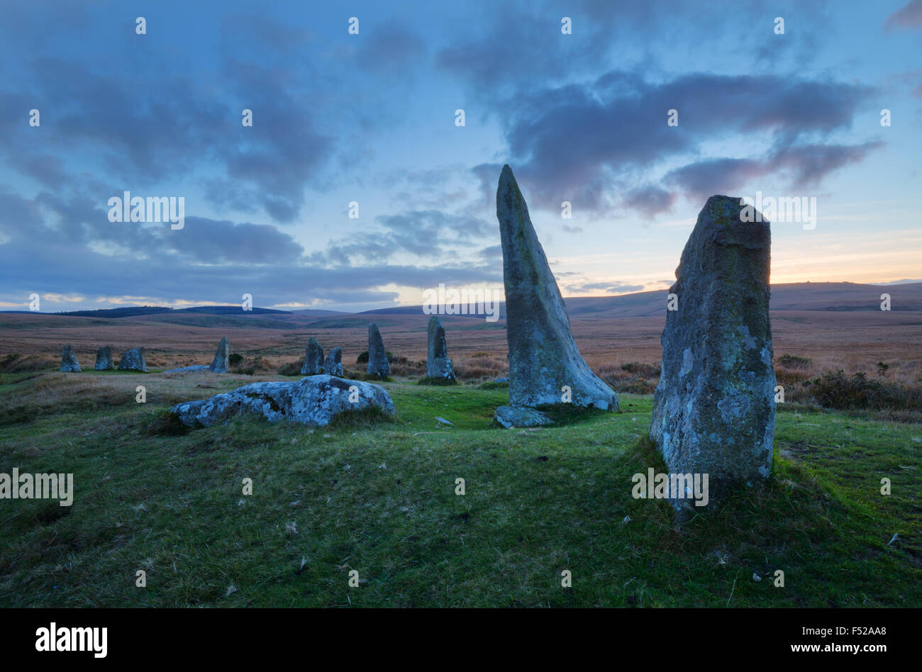 Scorhill stone circle hi-res stock photography and images - Alamy