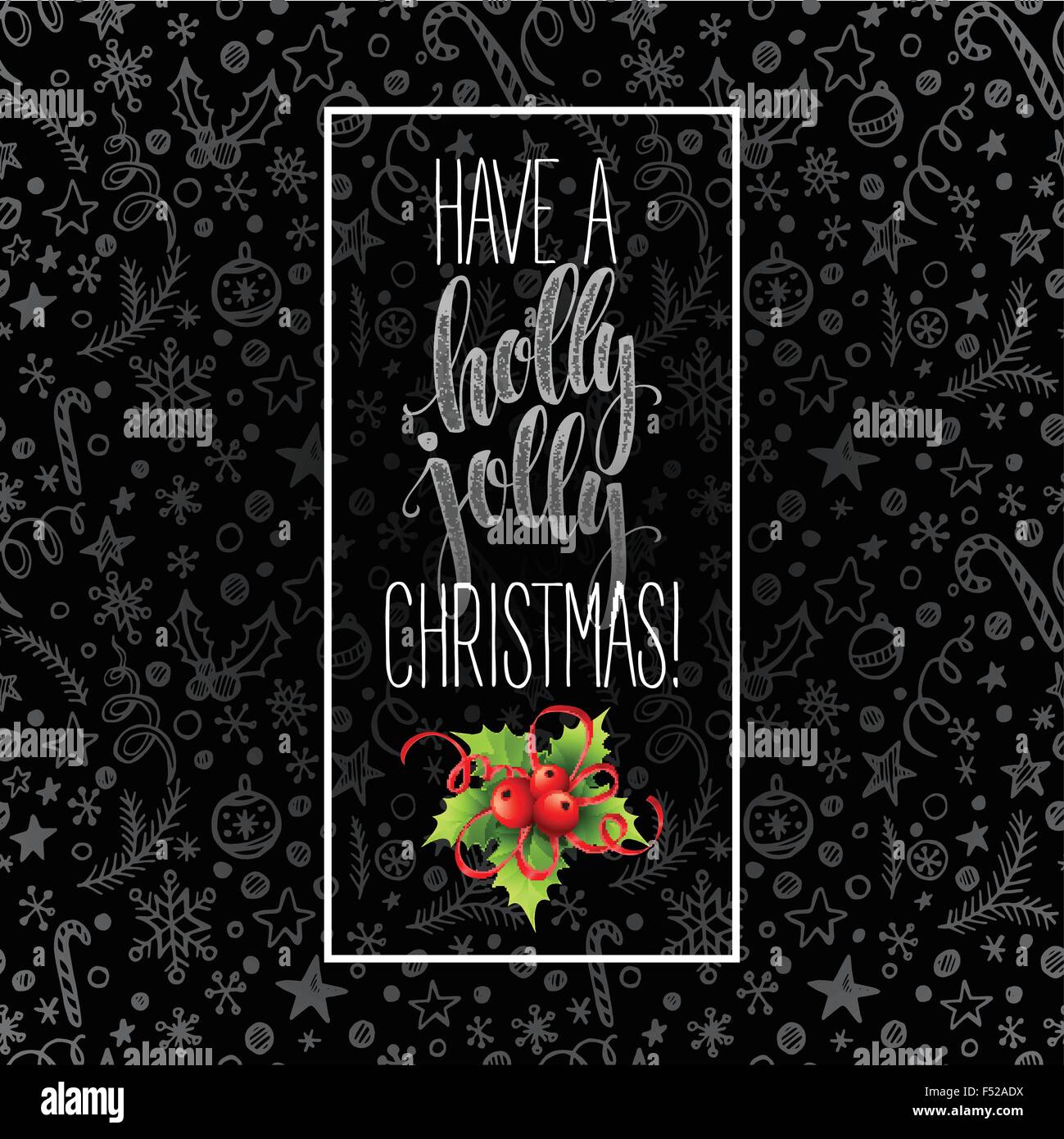 Holly jolly hi-res stock photography and images - Alamy