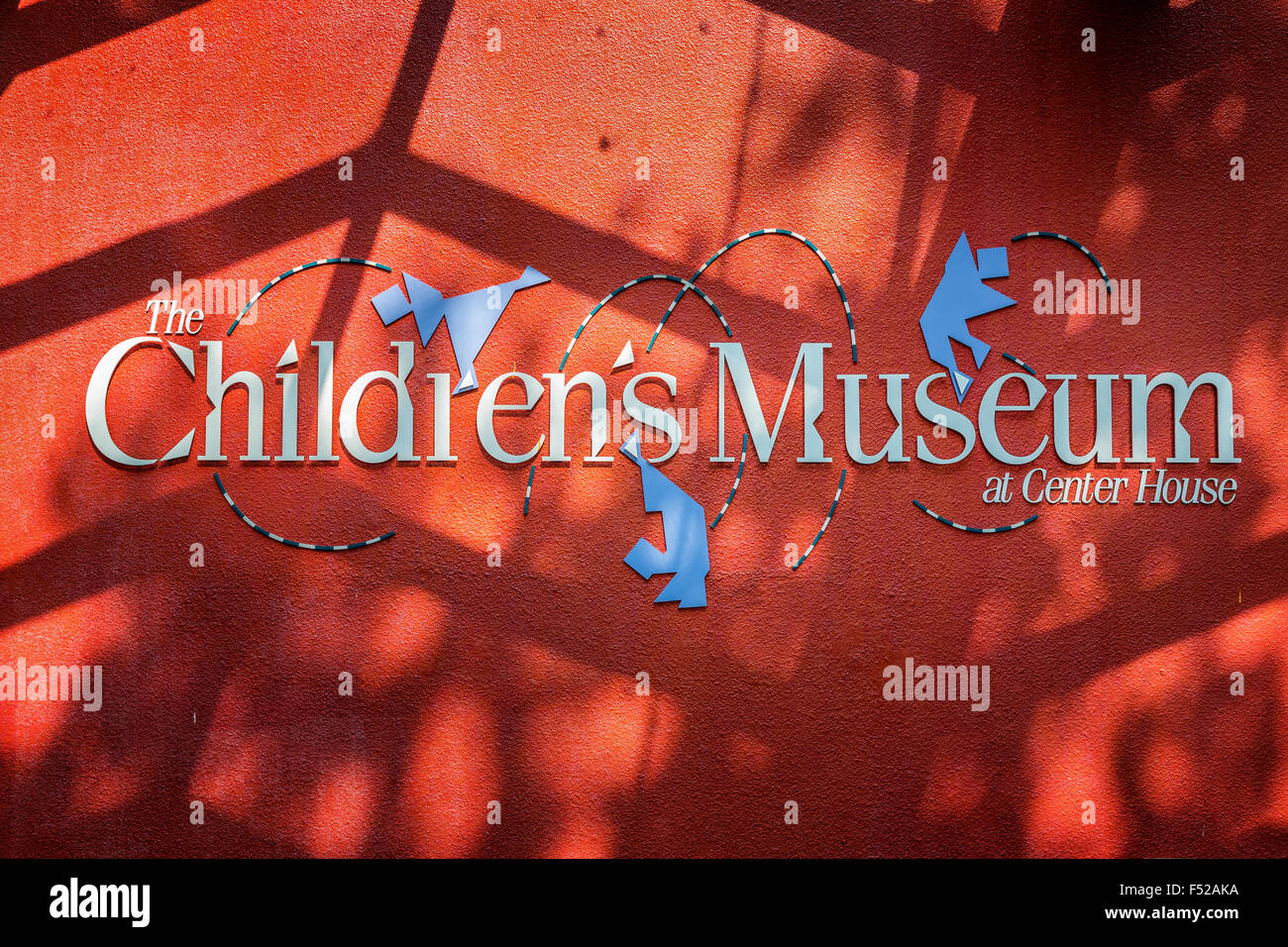 A sign for The Children's Museum at Center House at the Seattle Center ...
