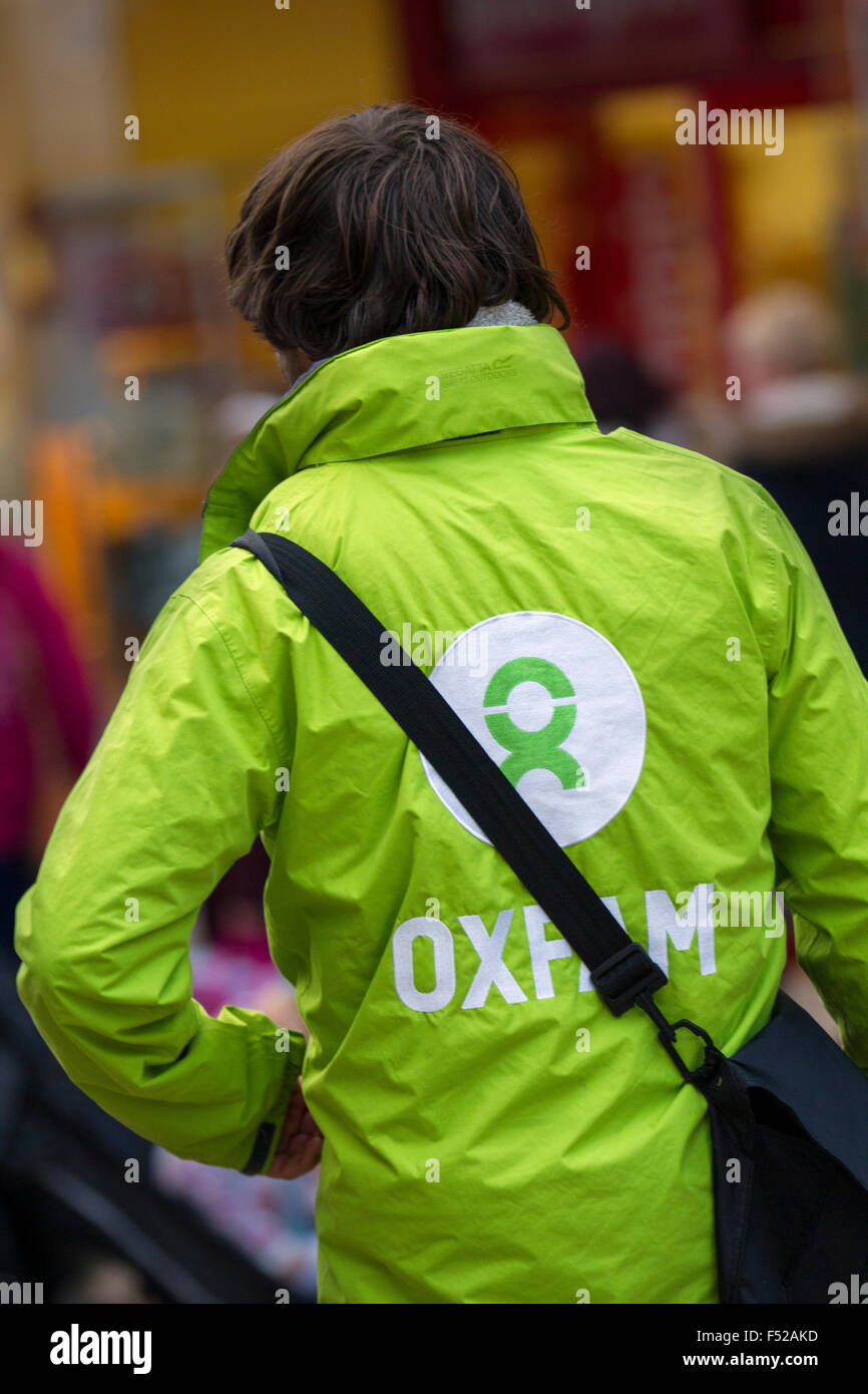 Chuggers and oxfam hi-res stock photography and images - Alamy