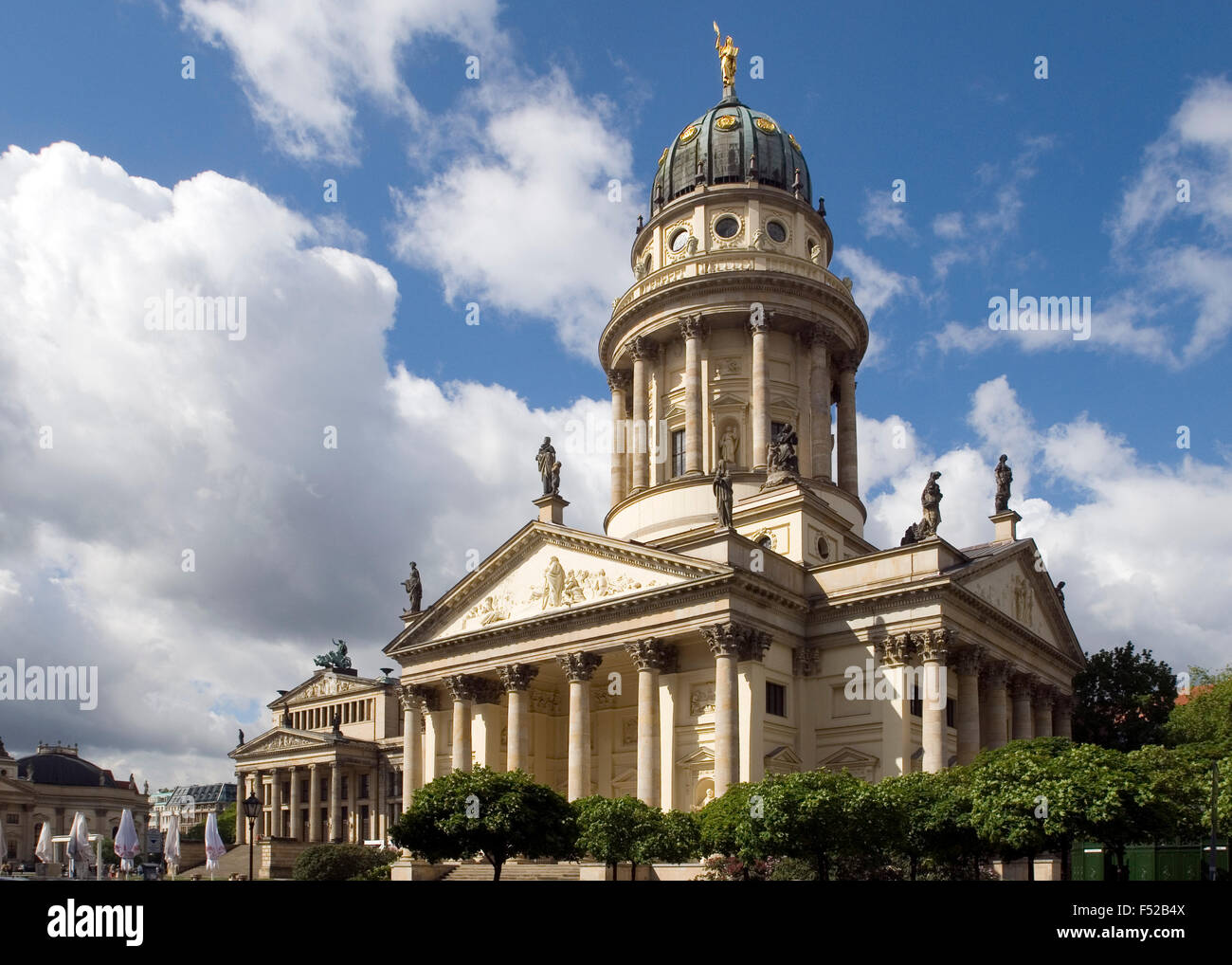 Gendarmenmarkt Cathedral Berlin Germany Europe Stock Photo - Alamy