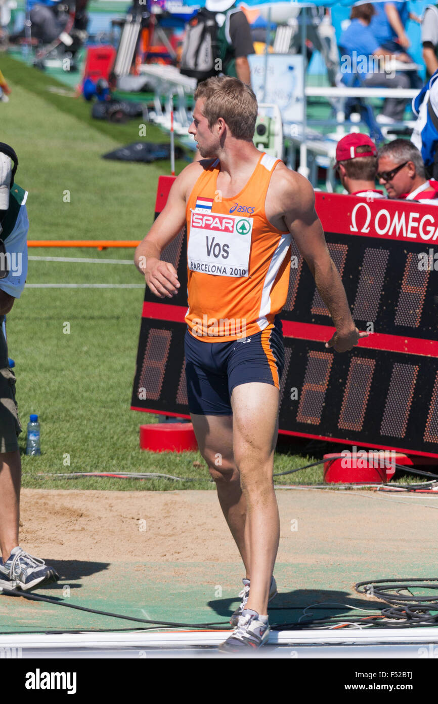 Ingmar Vos,Decathlon - Long jump, European Athletics Championships ...