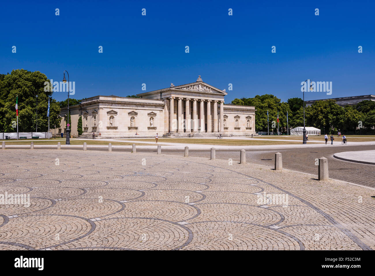 Germany, Bavaria, Upper Bavaria, Munich, Königsplatz (King's Square ...