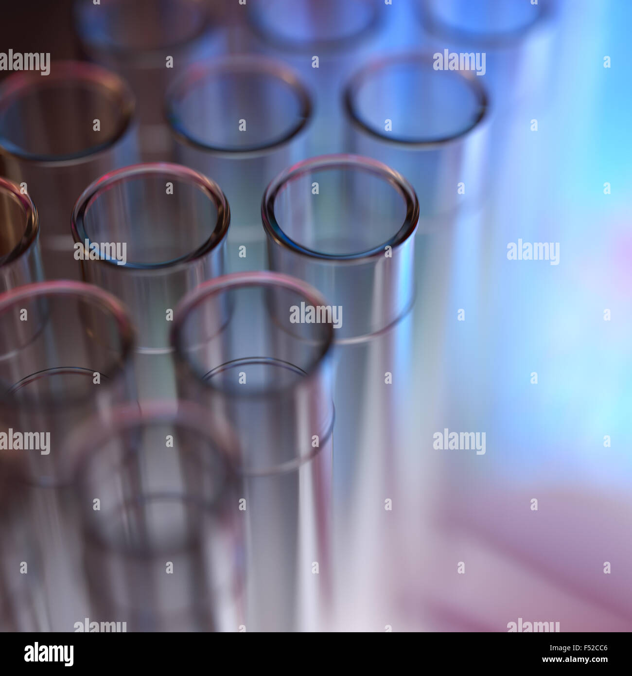 Test-tubes in laboratory close up Stock Photo - Alamy