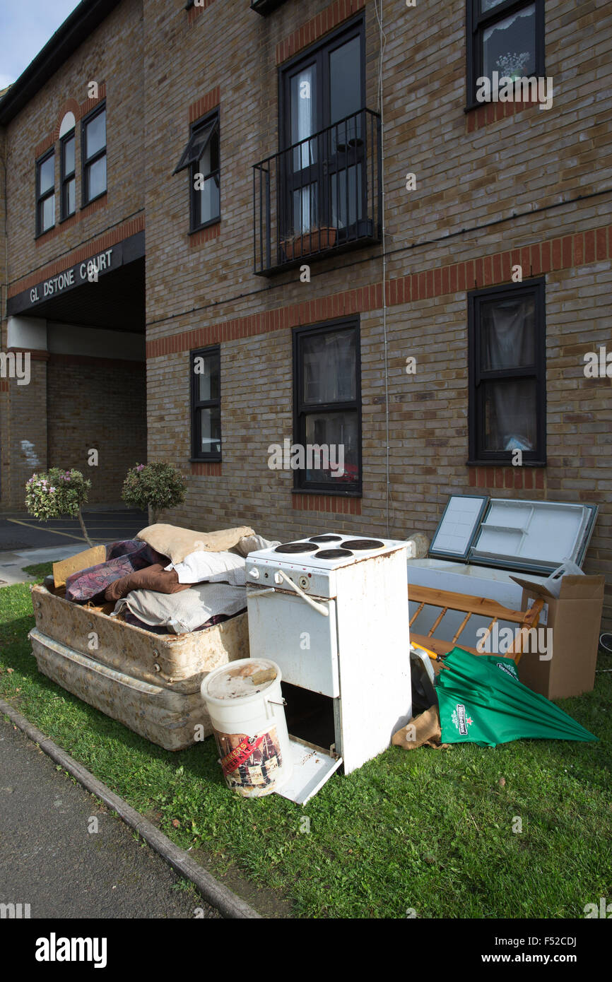 Fly tipping london hi-res stock photography and images - Alamy