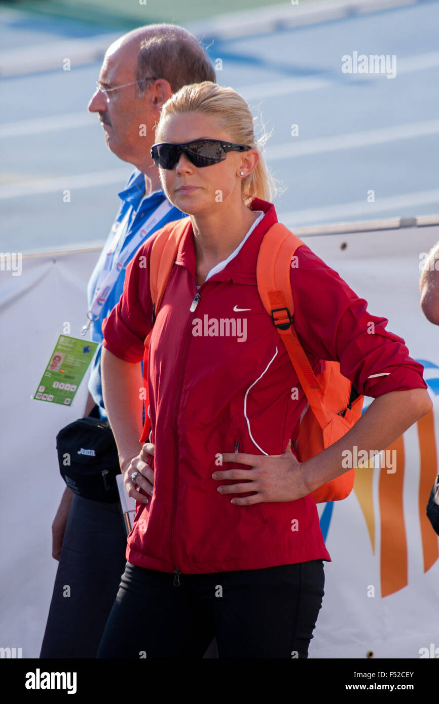 Ineta Radevica in Barcelona 2010 European Championships Stock Photo - Alamy