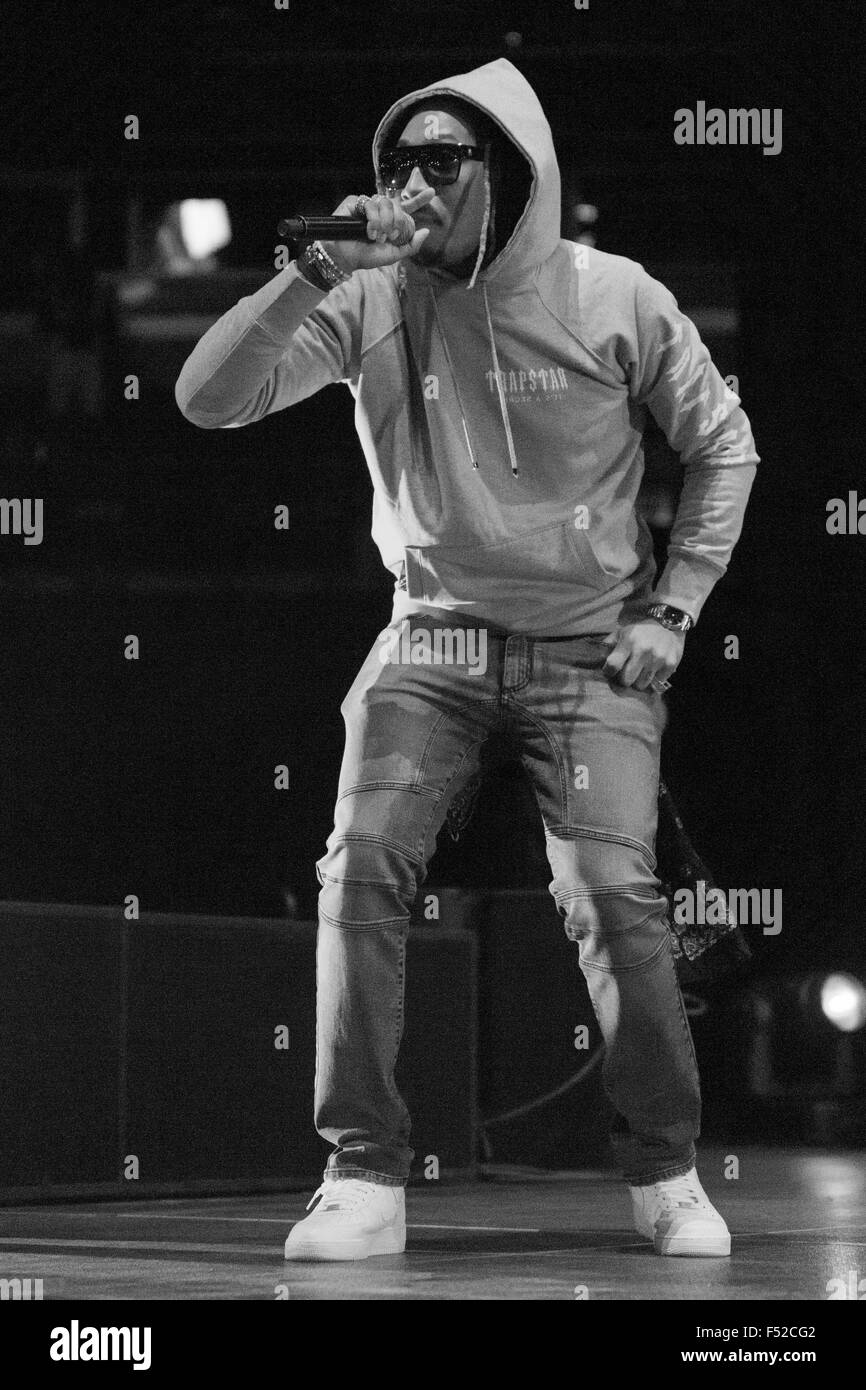 Rapper On Stage White