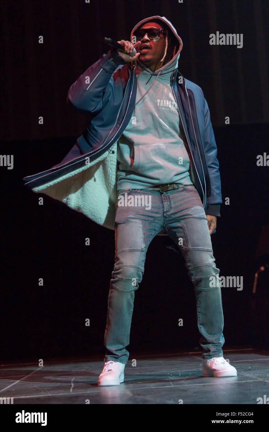 Chicago, Illinois, USA. 25th Oct, 2015. Rapper FUTURE performs live on ...