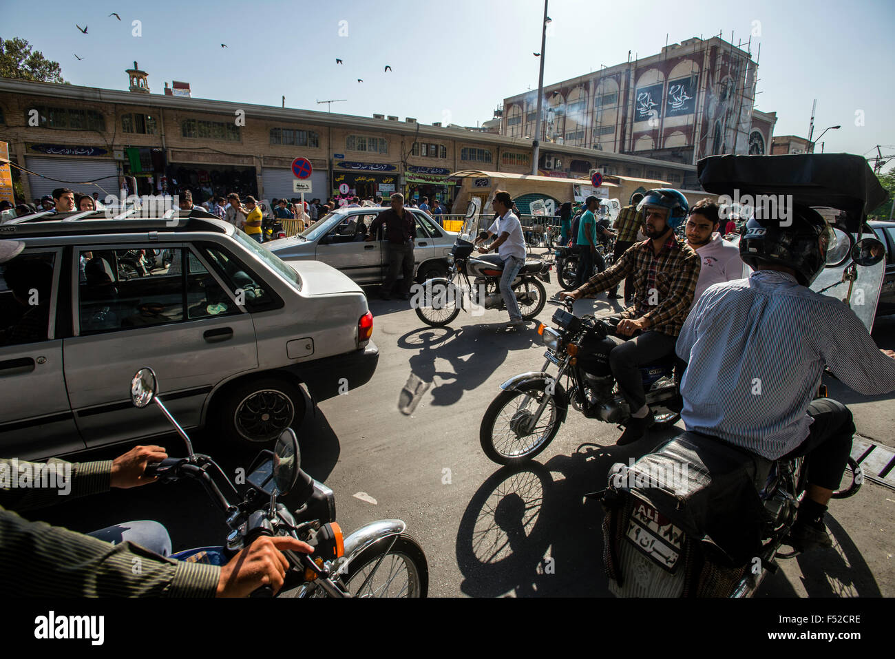 Heavy traffic tehran iran hi-res stock photography and images - Alamy
