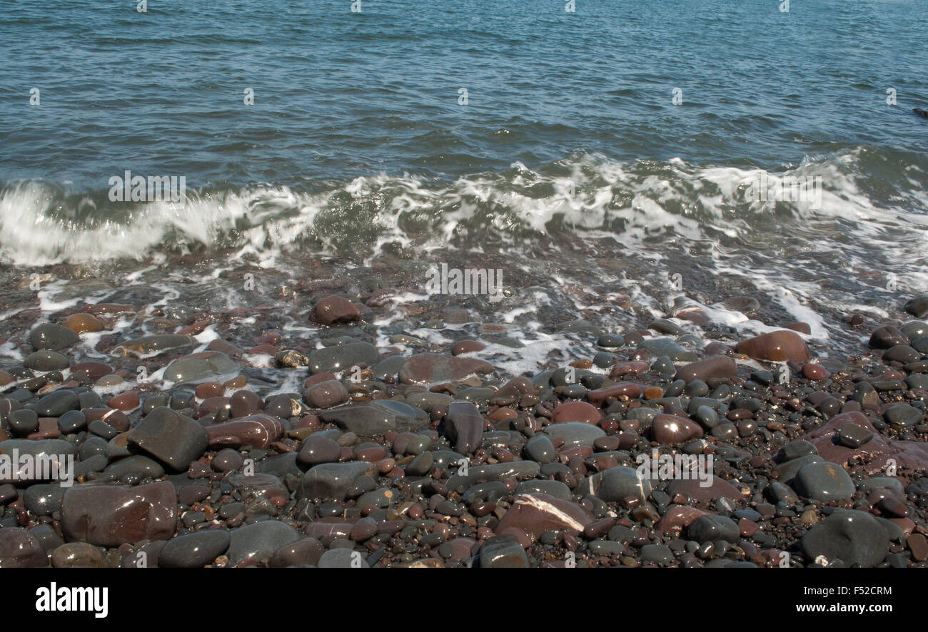 Wave washed beach hi-res stock photography and images - Alamy