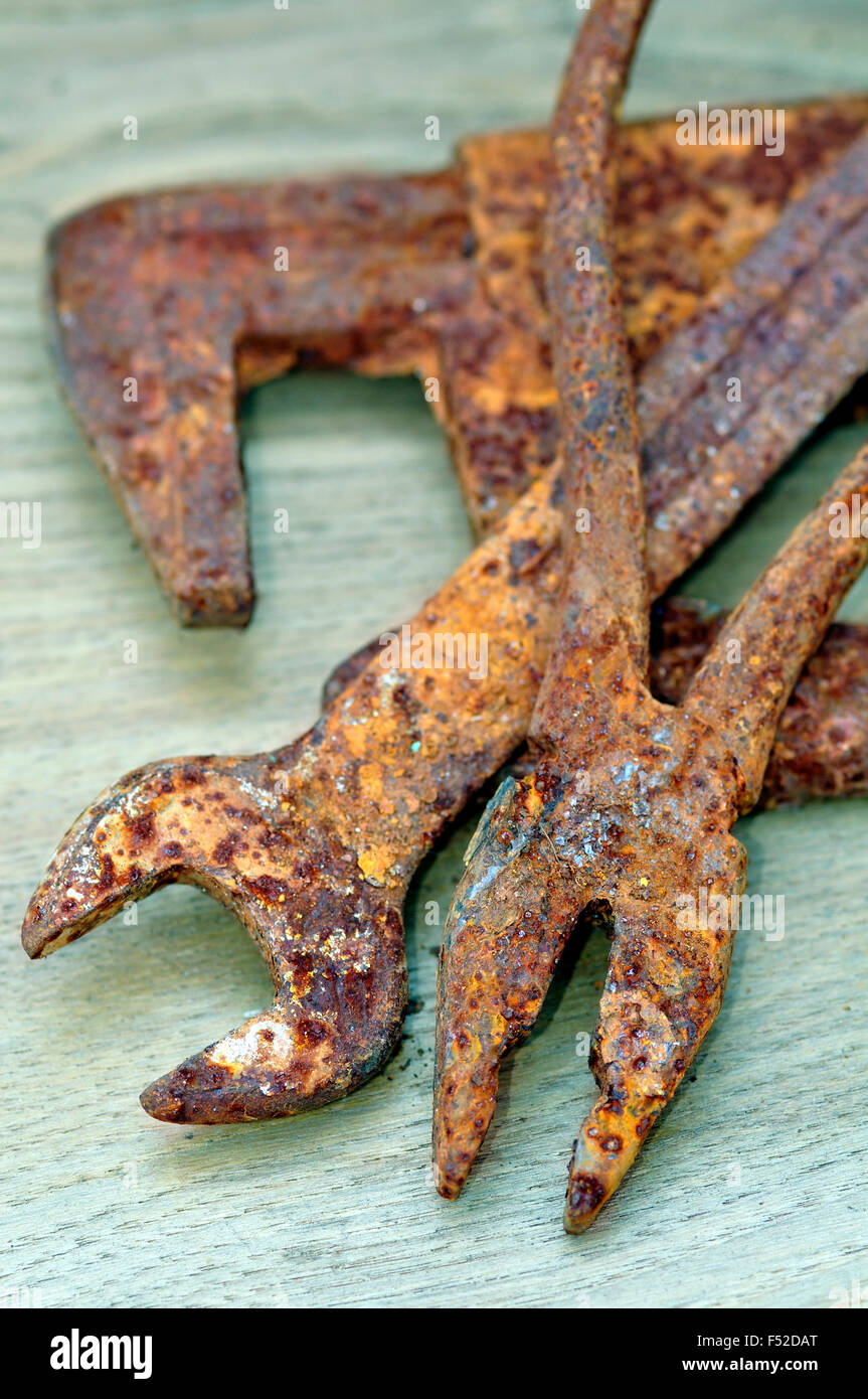 Antique Rust Tool Stock Photo - Alamy