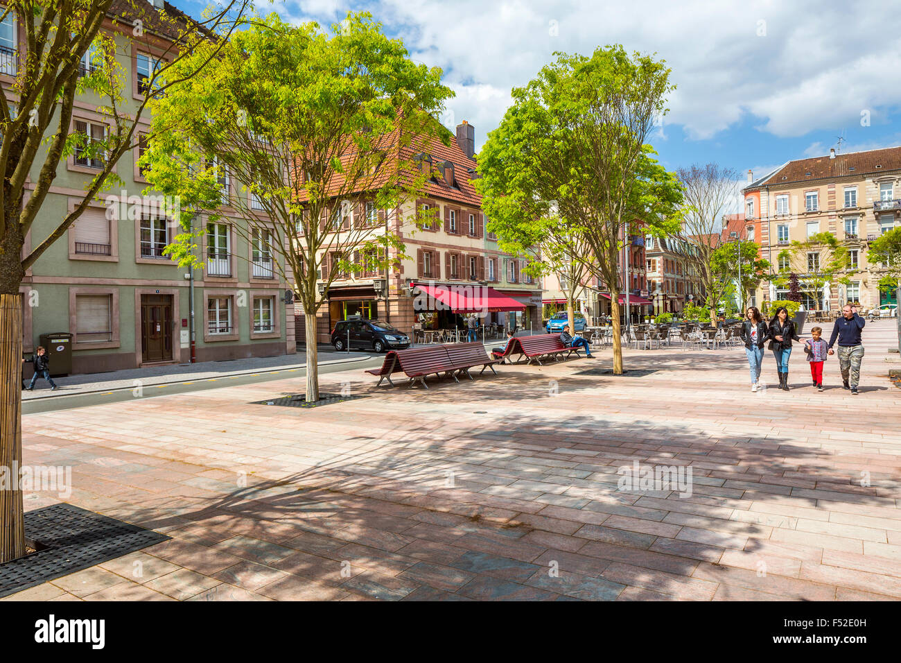Belfort france french town square hi-res stock photography and images ...