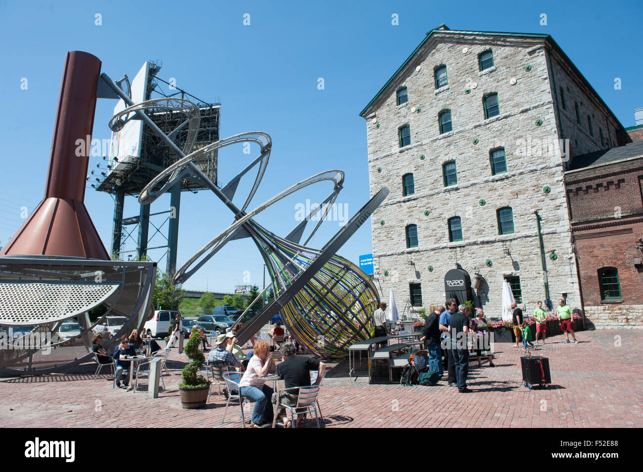 Gooderham and Worts, formerly the largest distillery in Canada ...