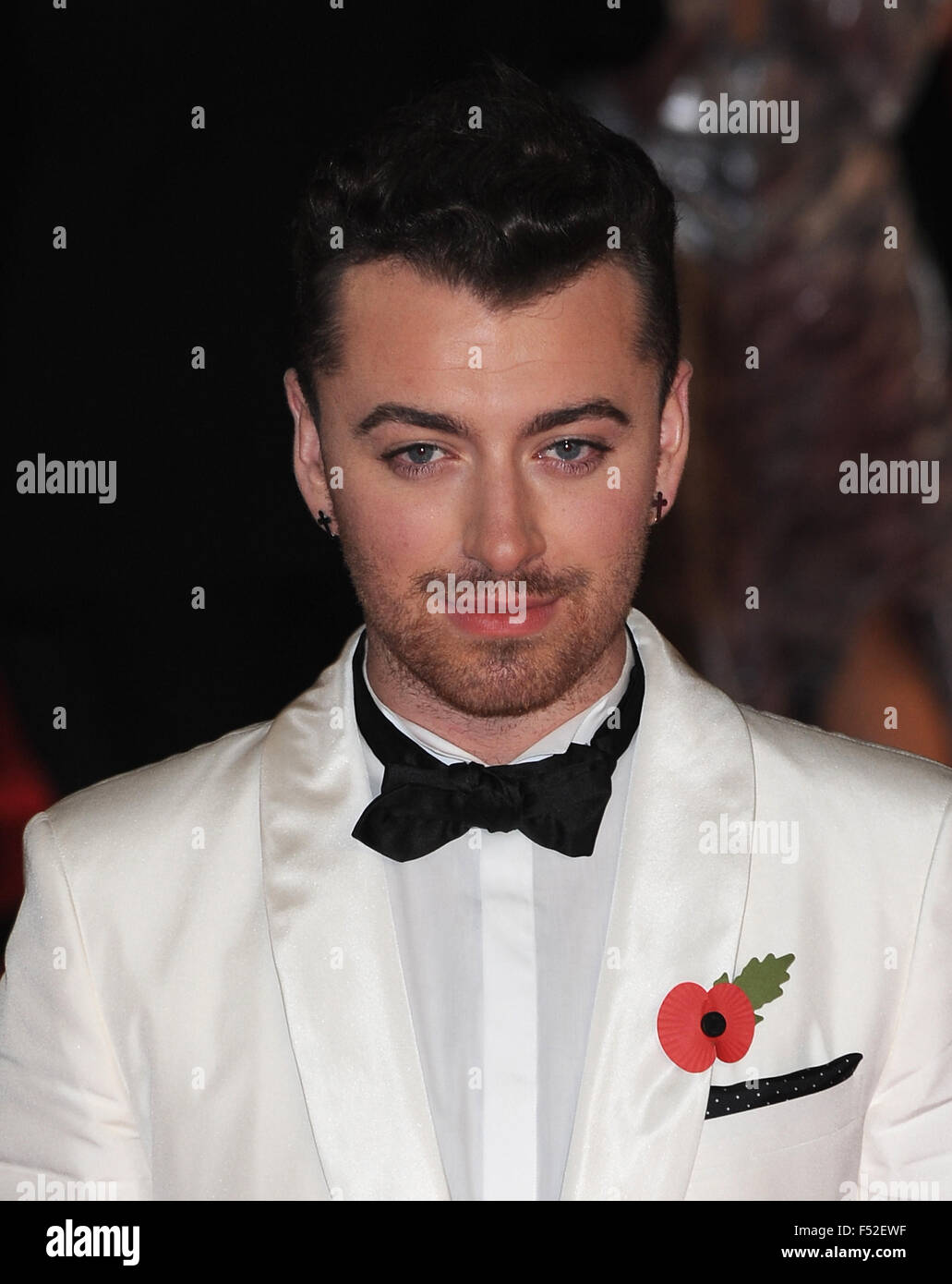 London, Uk. 26th Oct, 2015. Sam Smith attends the Royal World Premiere ...
