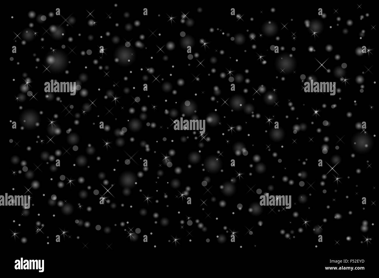 Black background with stars Black and White Stock Photos & Images - Alamy