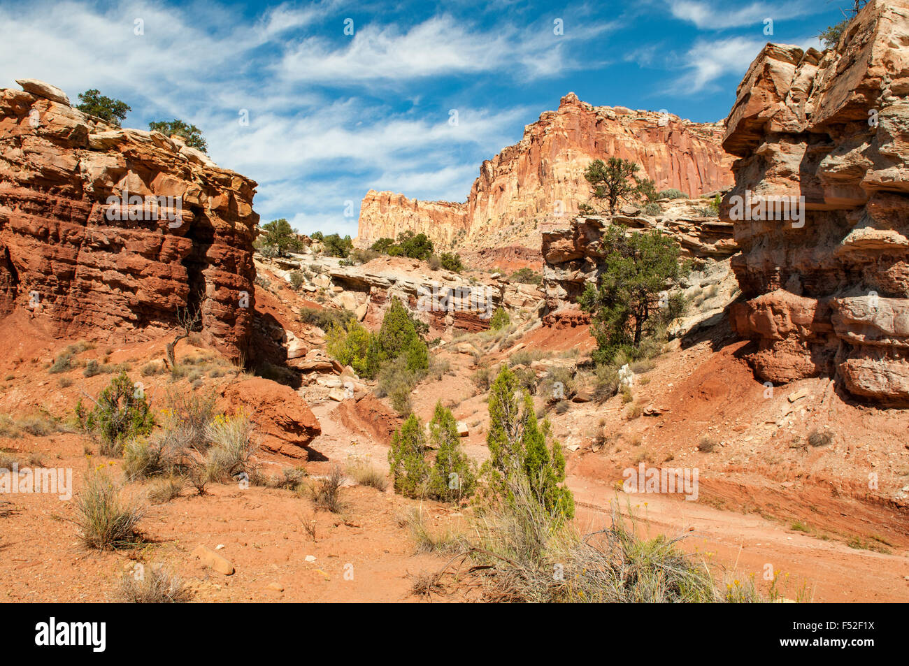 Capitol gorge hi-res stock photography and images - Alamy
