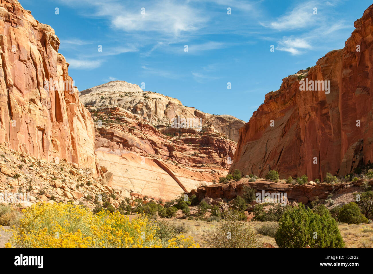 Capitol Gorge, Capitol Reef NP, Utah, USA Stock Photo - Alamy