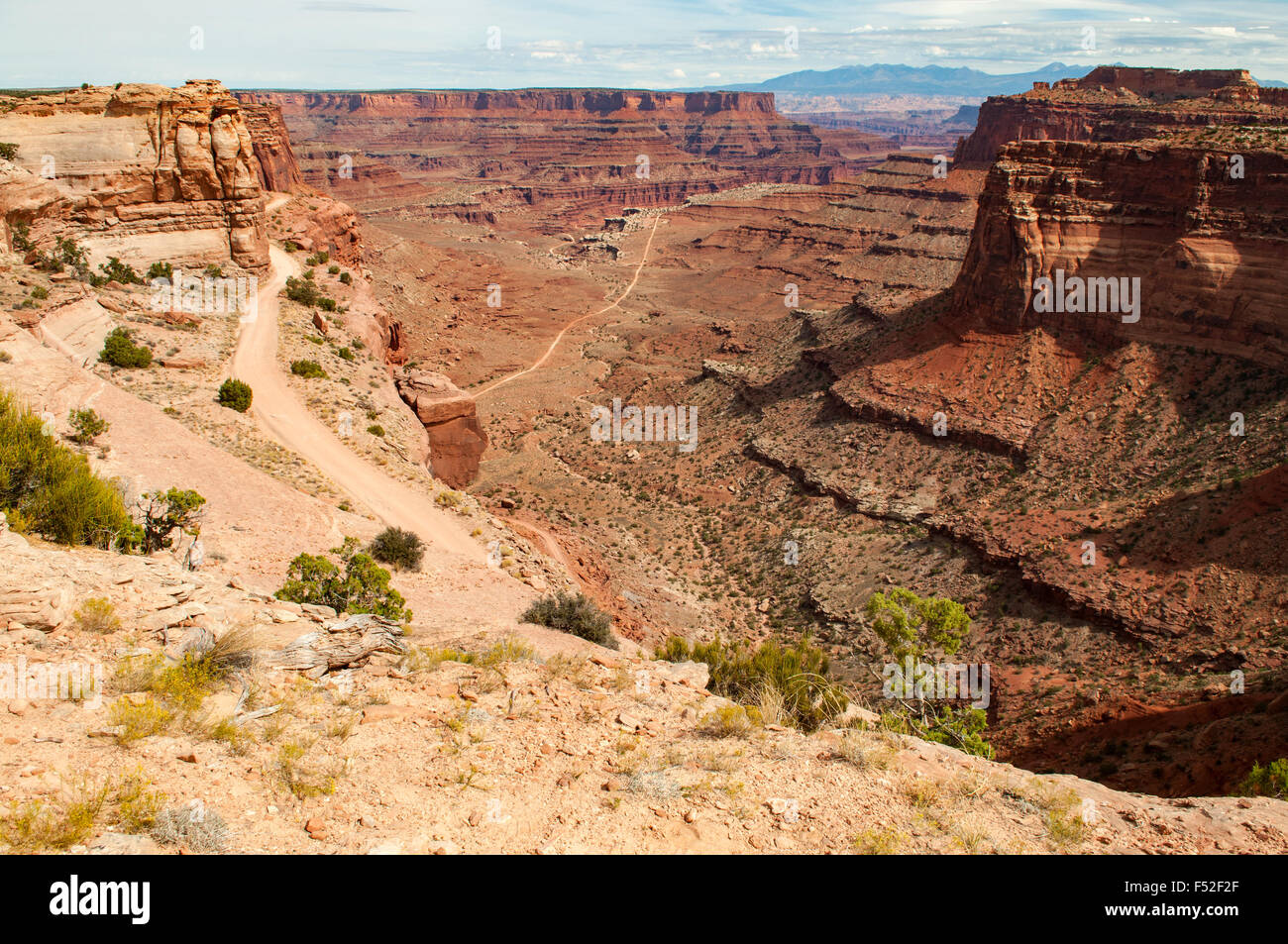 Shafer trail overlook hi-res stock photography and images - Alamy