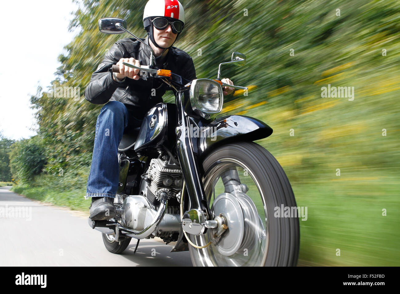 Honda Benly Motorcycle High Resolution Stock Photography and Images - Alamy