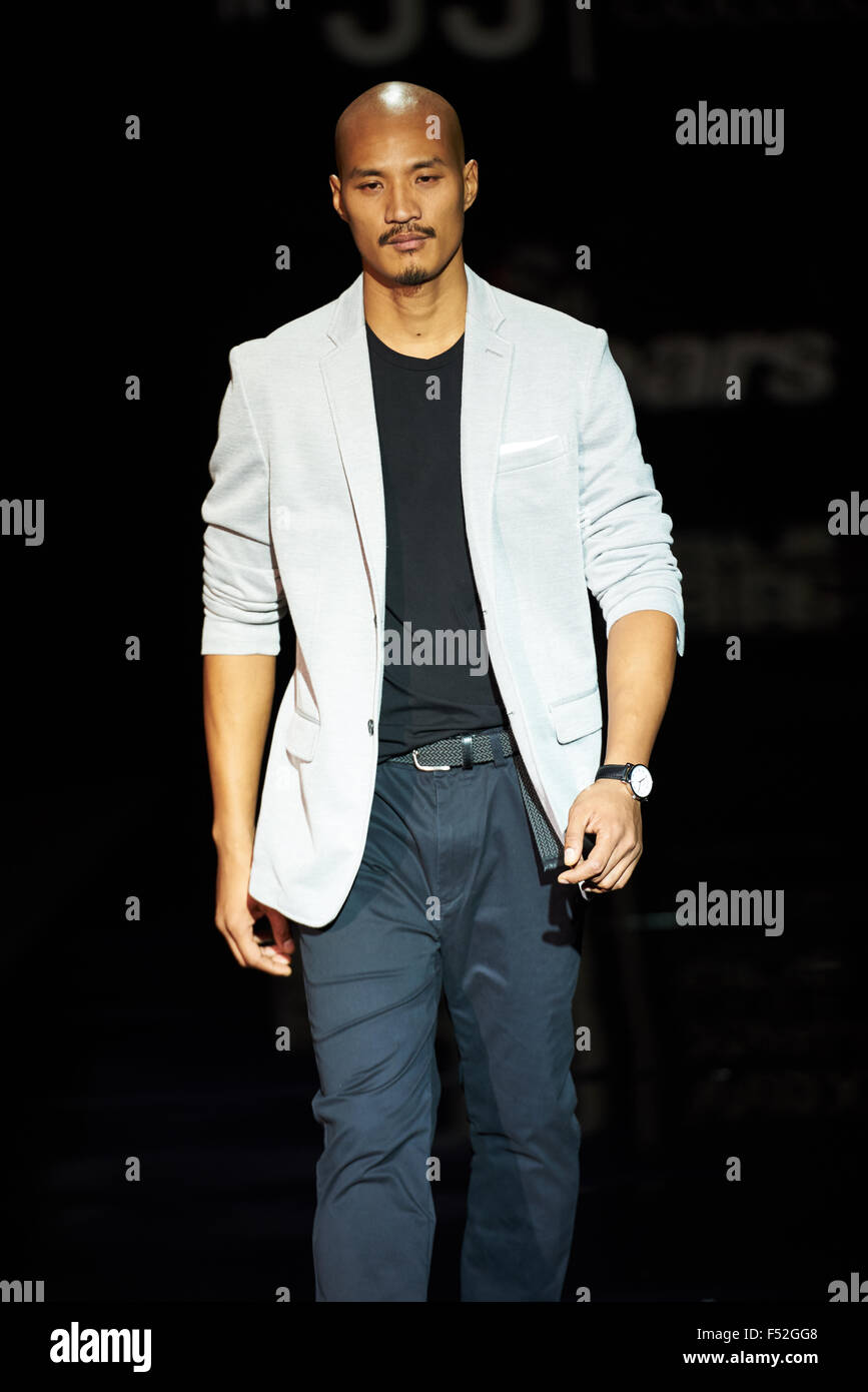 Model walking at the No 99 Wayne Gretzky show during Toronto world ...