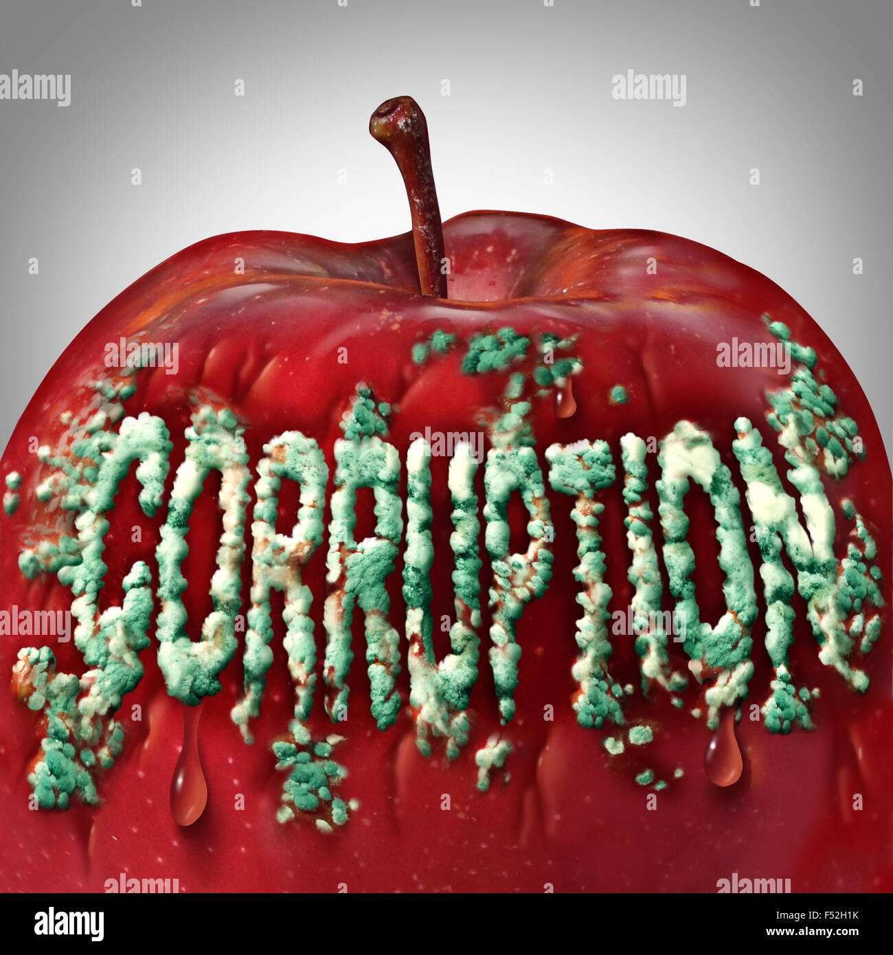Apple with rotten core hi-res stock photography and images - Alamy