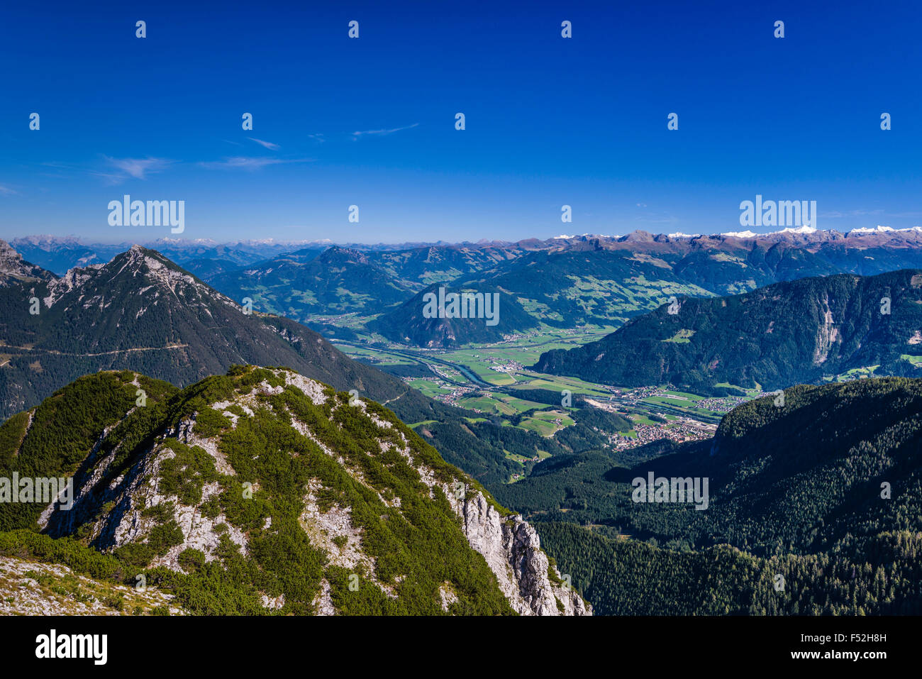 Austria, Tyrol, Achensee region, Karwendelgebirge (mountains), Pertisau ...