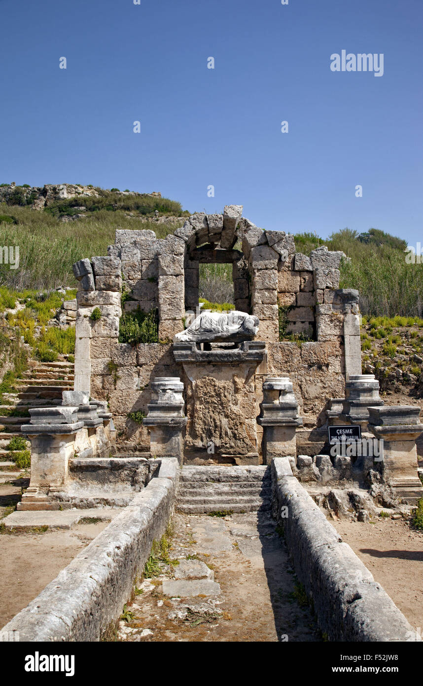 Perge, architecture, archeology, ruin Stock Photo - Alamy